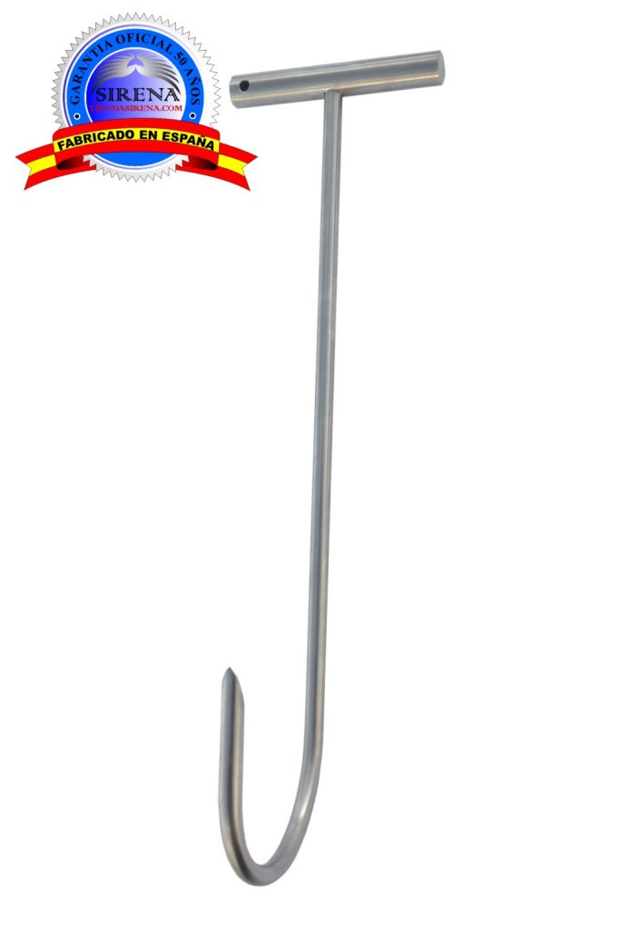 Garfio de pesca estándar de 12 mm