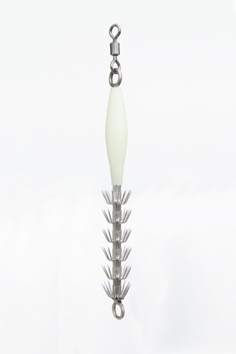 Potera para pesca de calamar con seis coronas: Kraken L6 (nueva versión)